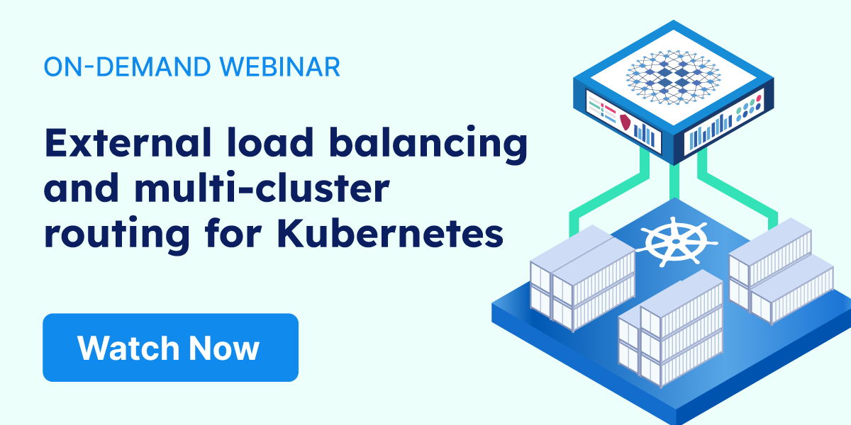 External Load Balancing and Multi-Cluster Routing for Kubernetes | On ... External Load Balancing and Multi-Cluster Routing for Kubernetes | On ...