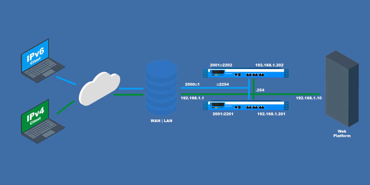HAProxy Aloha Layer 7 IPv6 to IPv4 Configuration (Guide)